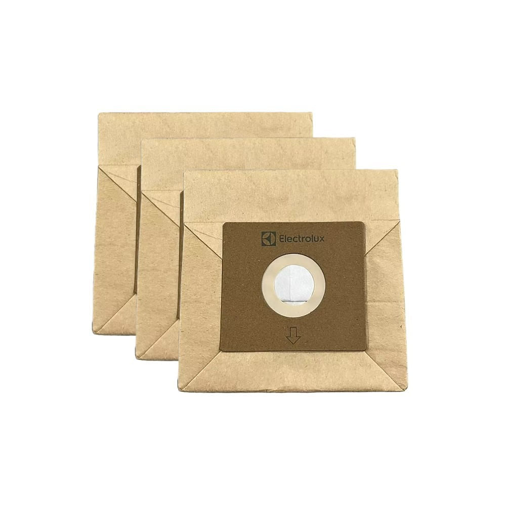 Kit 3 Sacos de aspirador de pó - Modelos BERRY (SBEBE) Electrolux