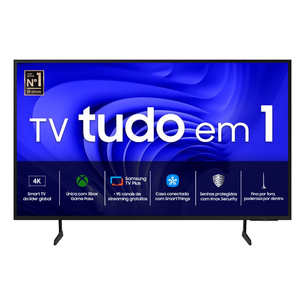 Smart TV Samsung 65" UHD 4K 2024 65DU7700