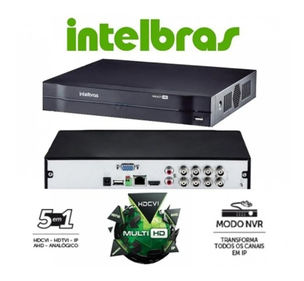 Dvr Intelbras 4ch Mhdx Cloud Hdcvi Multi Hd 1tb - Angeloni Eletro