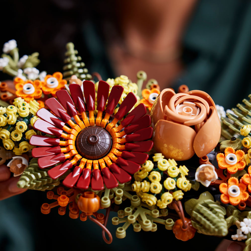 LEGO Icons - Centro de Mesa de Flores Secas