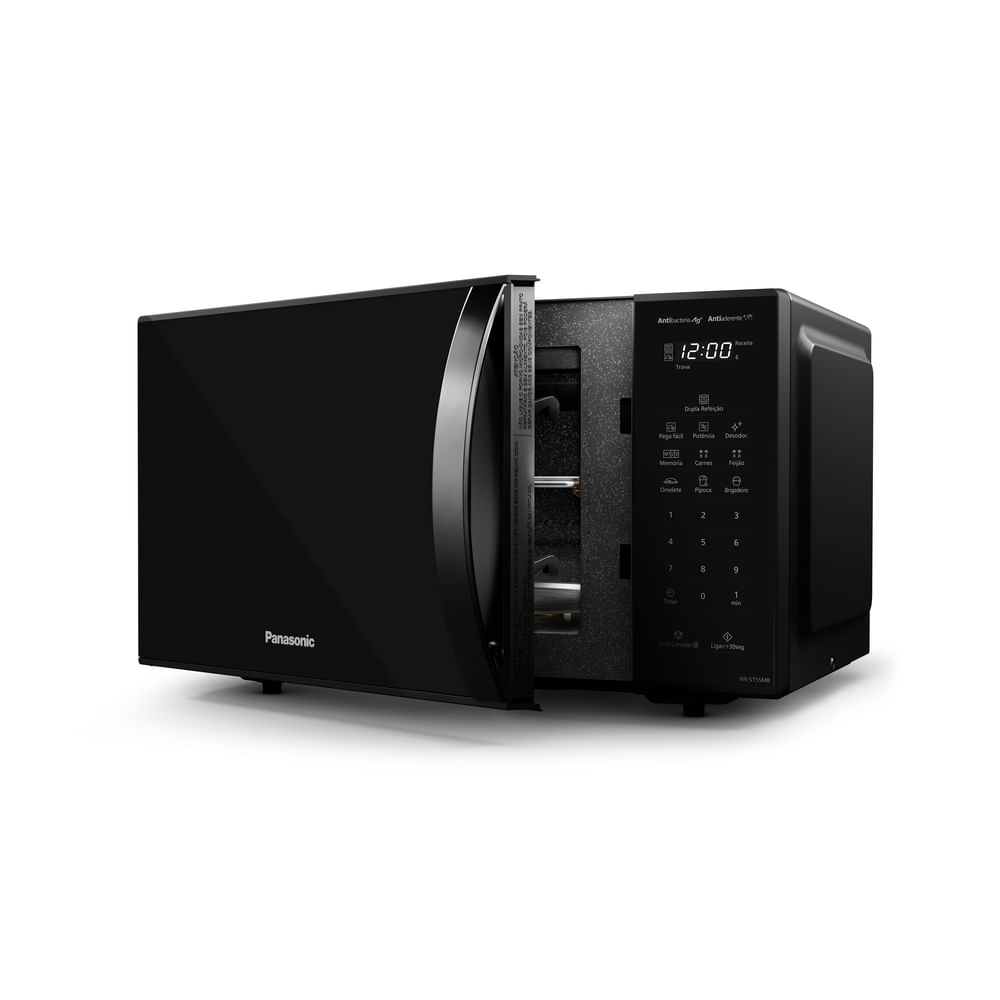 MicroOndas Panasonic 27L Preto NNST55MBRU