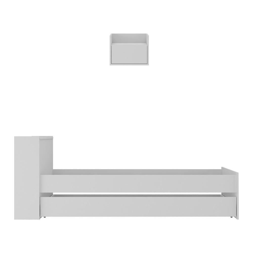 Conjunto Quarto Multimóveis Mp4119 Branco - Angeloni Eletro