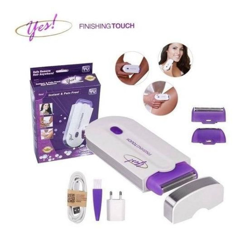 Depilador Removedor De Pelos Corporal Yes Finish Touch Light YES - Angeloni Eletro