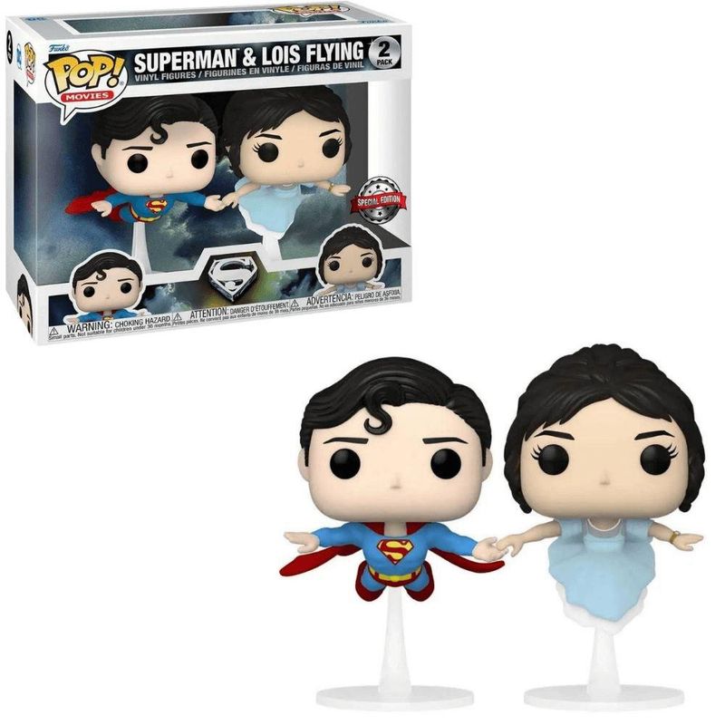 Funko Pop Dc Superman & Lois Flying 2Pack - Angeloni Eletro