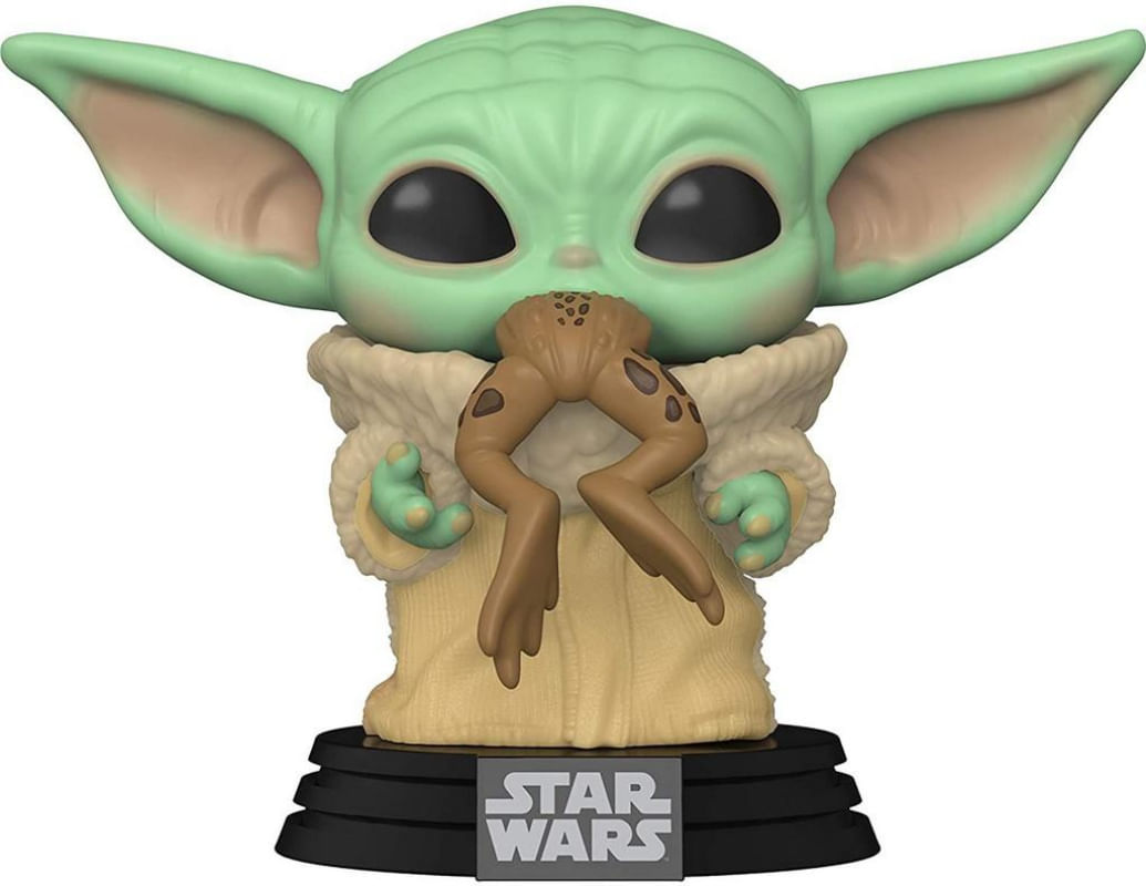 Funko Pop Star Wars Mandalorian 379 The Child w/ Frog Baby Yoda ...