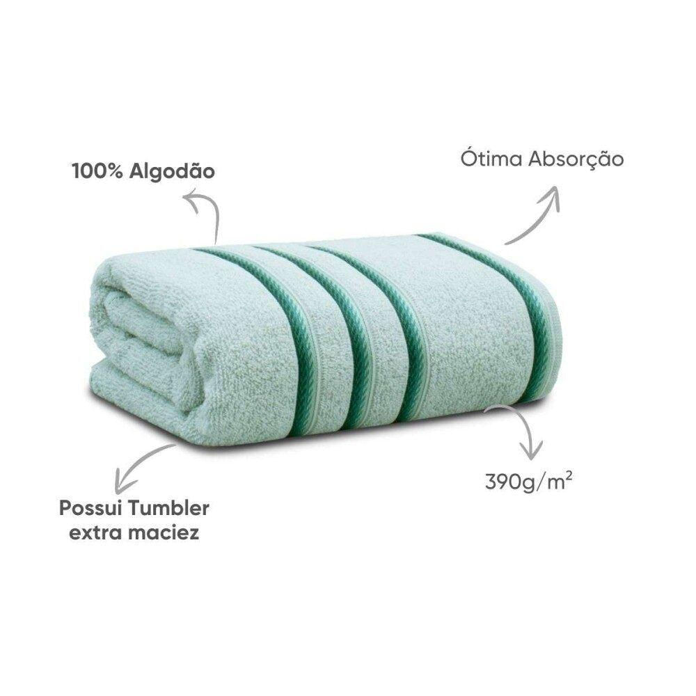 Toalha De Rosto Classic 45x68cm 100% Algodão Appel Verde Ice - Angeloni ...