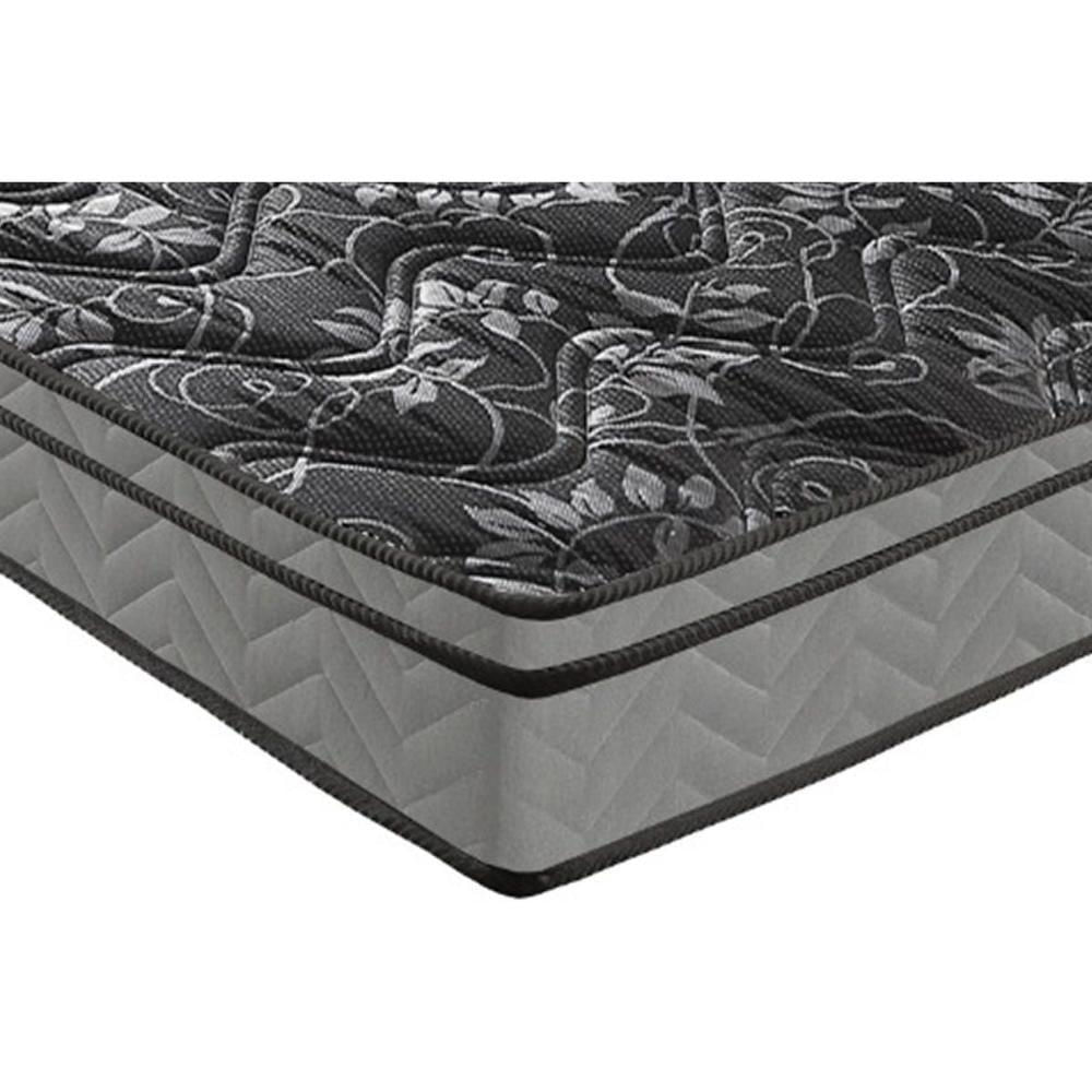 Conjunto Box Viúva Colchão Anatômico Paropas D28 Conforto Firme Gray ...