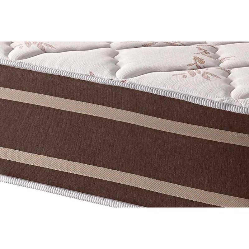Conjunto Box Casal: Colchão Molas Superlastic Duo Sono + Base Crc Suede ...