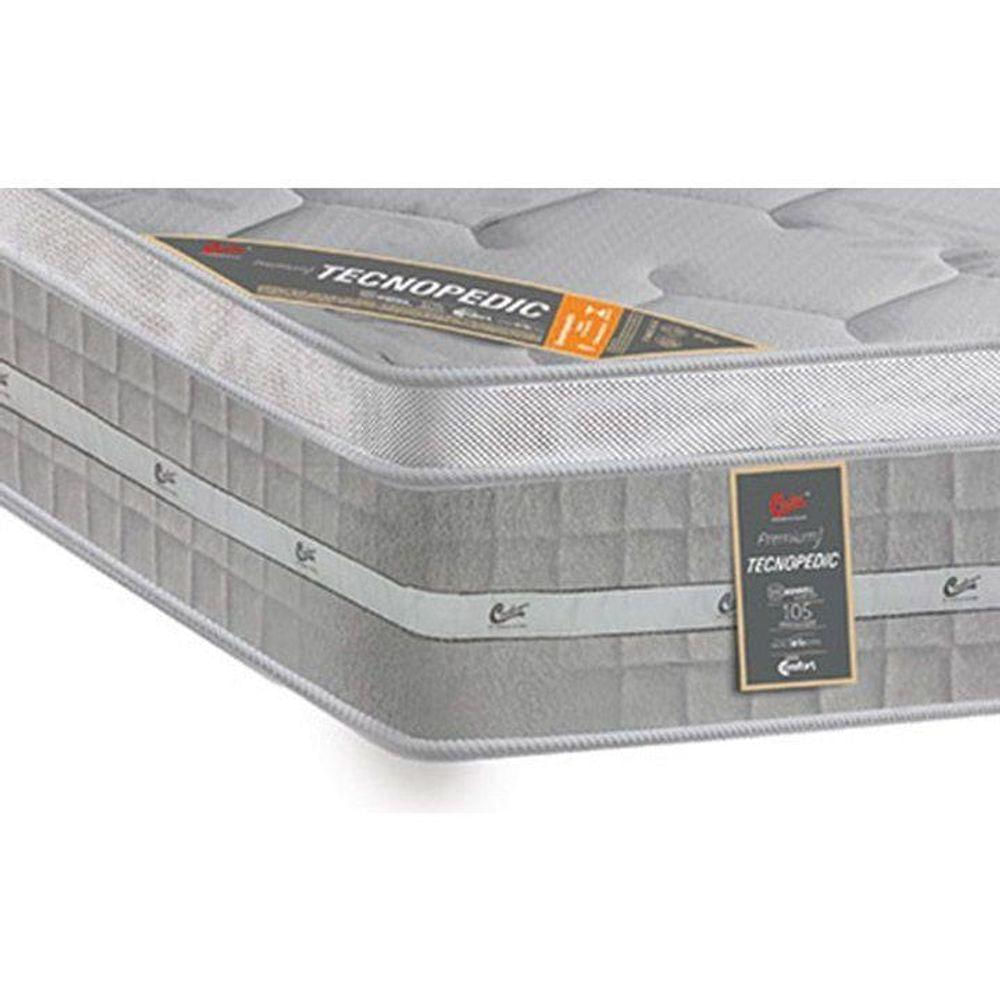 Colchão Queen Espuma Viscoelástico Visco Gel Molas Ensacadas Pocket ...