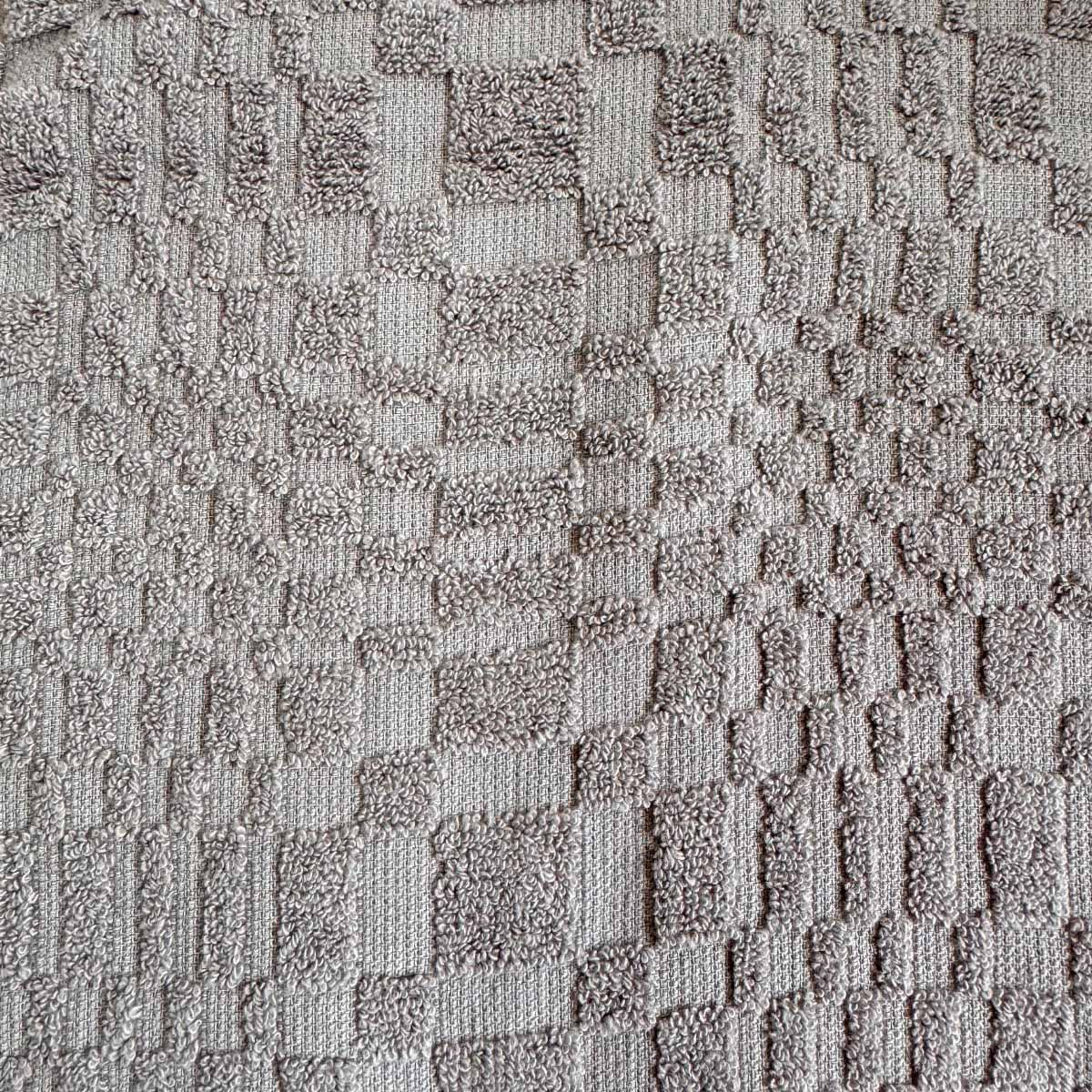 Toalha de Rosto Karsten Layla Cinza 48x70 cm