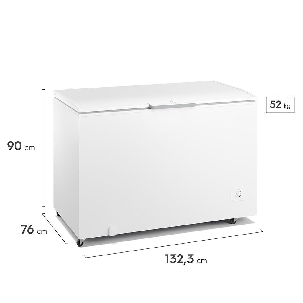 Freezer Horizontal Electrolux 400 Litros com Tecnologia Inverter HI440 ...