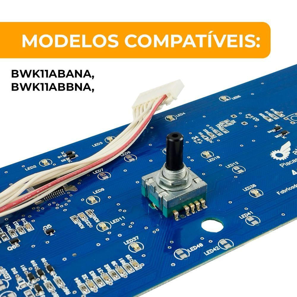 Placa Interface Brastemp Bwk11ab W10755942 - Alado - Angeloni Eletro