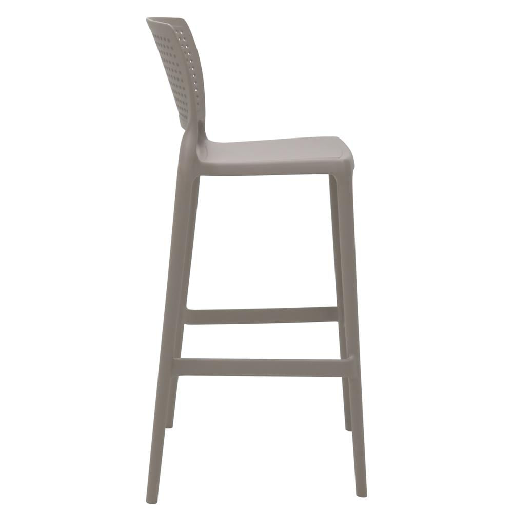 Cadeira Tramontina Safira Alta Bar em Polipropileno e Fibra de Vidro ...