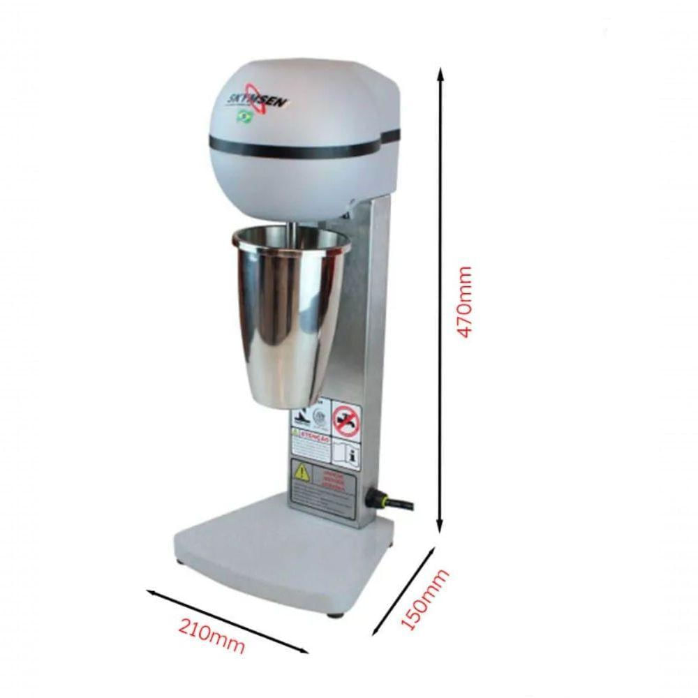 Batedor De Milk Shake Copo Inox 1 Haste 220V Bms-n Skymsen 440736