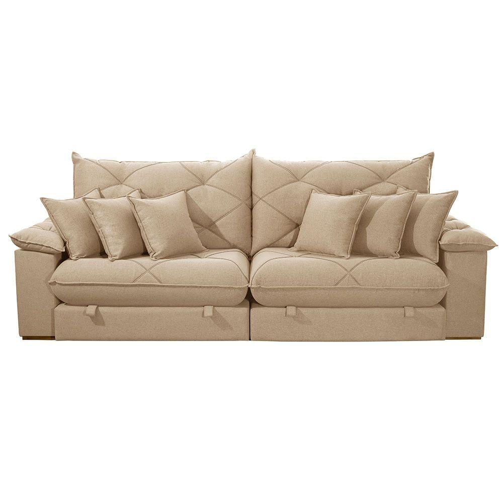 Sofá ágata Linho Dois Módulos De 100cm B25 Meu Sofá Online A226 Linho ...