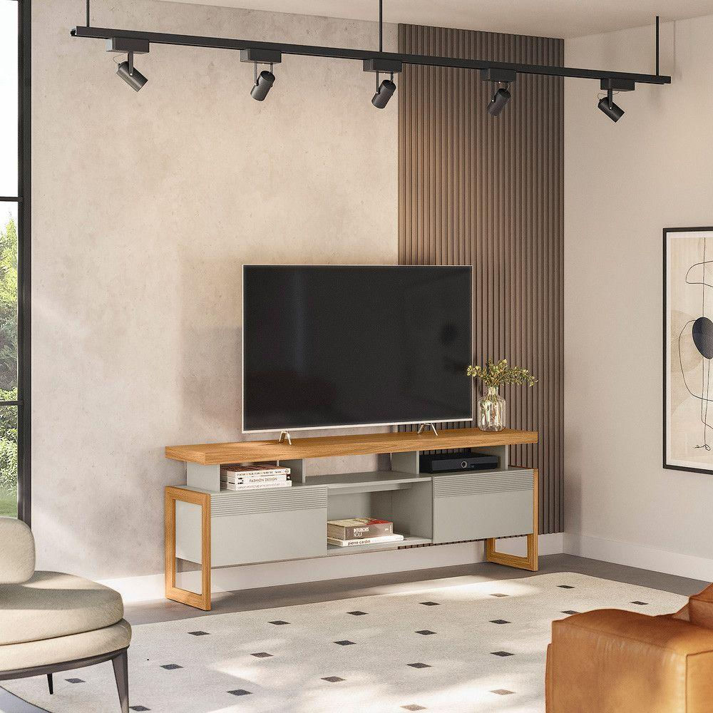 Rack Linea Brasil Esmeralda Nature/off White