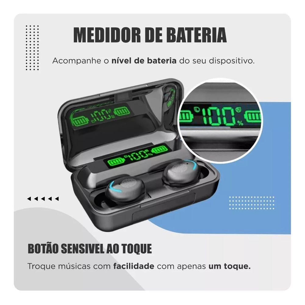 Fone Power Bank Bluetooth Top Para Samsung A10 - Angeloni Eletro