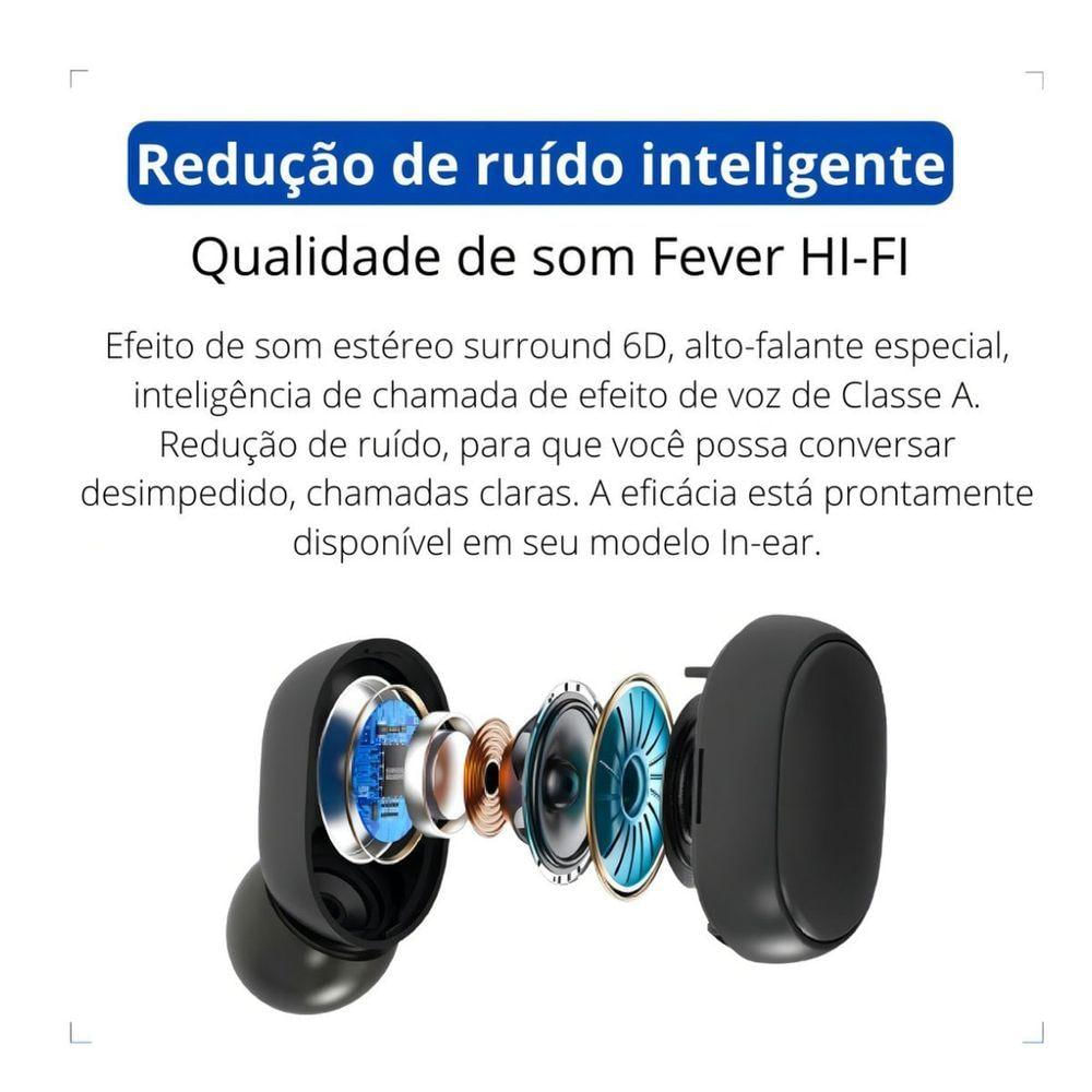 Fone De Ouvido Bluetooth Preto Para Samsung A10 - Angeloni Eletro