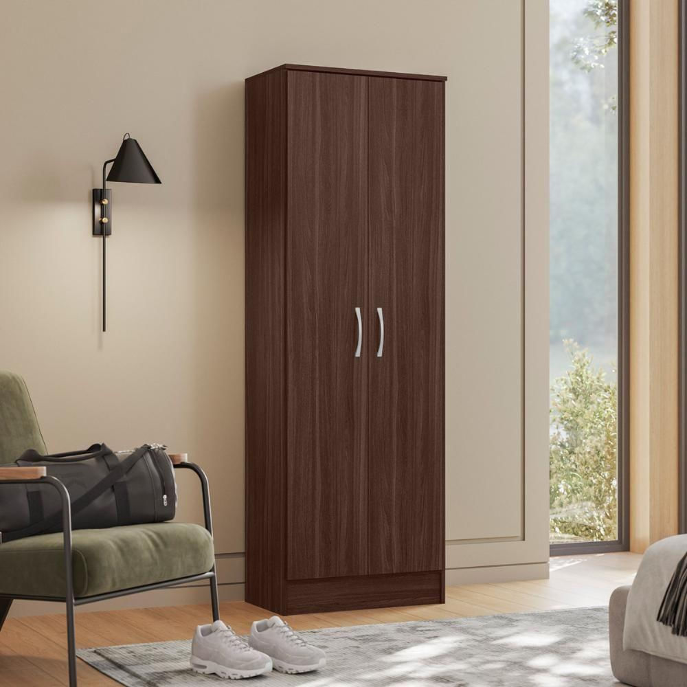 Conjunto Guarda Roupa 3 Portas E Sapateira Açores Cafe Touch