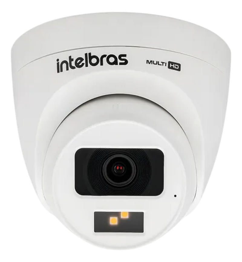 Kit 3 Câmeras Full Color Com Áudio Intelbras 3220D DVR Mhdx 1104-c Com ...