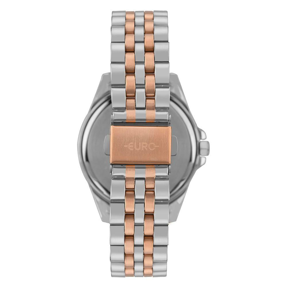 Relógio Euro Feminino Multiglow Bicolor - Eu6p29aiw-4m