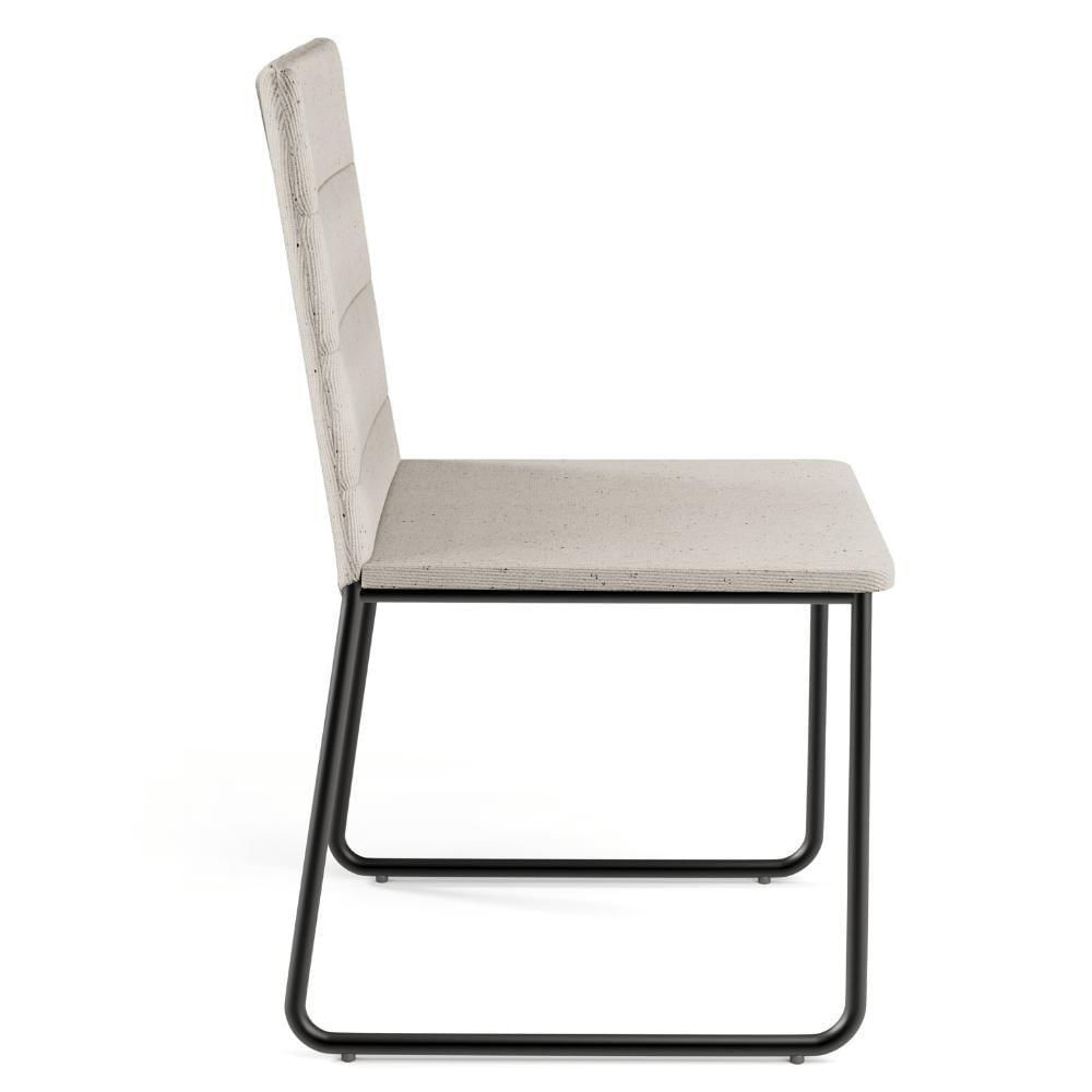 Kit 08 Cadeiras Decorativa Estofada Para Sala De Jantar Preto Maya L02 ...