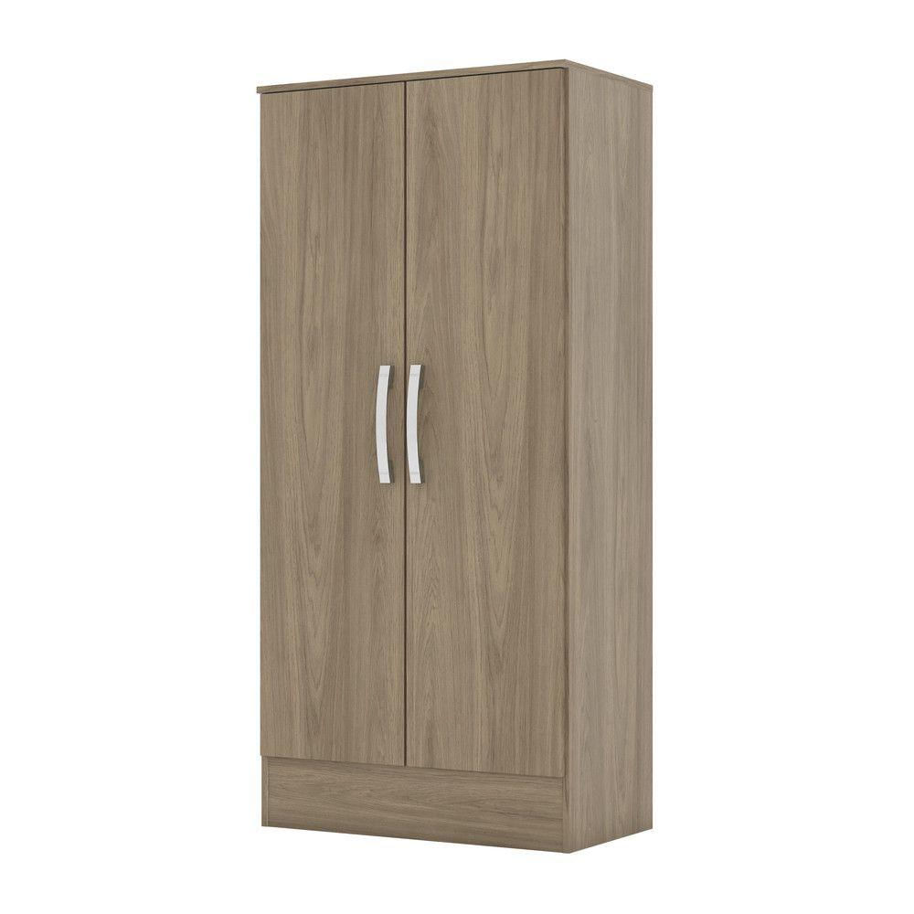 Guarda Roupa Multiuso 2 Portas Sam Casa 812 Rústico