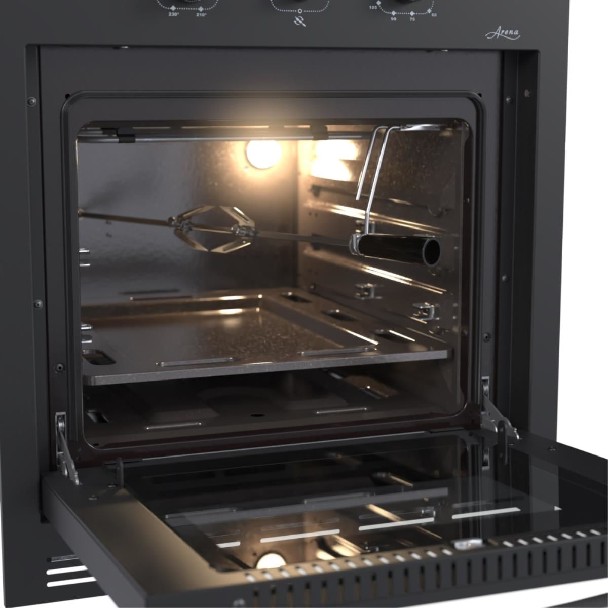 Forno de Embutir a Gas 50L Arena-Eg GII Pto Fosco Gas Glp - Angeloni Eletro