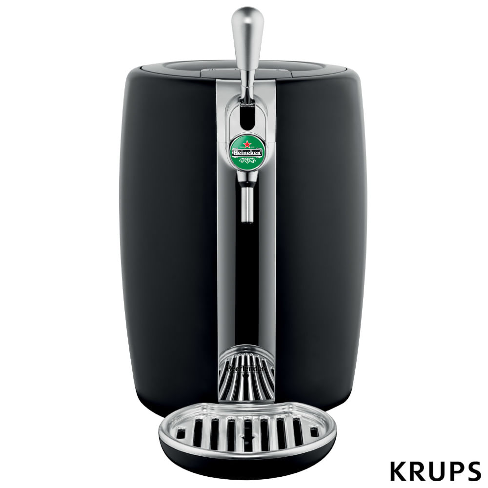 Chopeira Beertender Krups Heineken 5L Preto B101