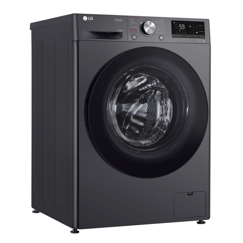 Lava e Seca LG Smart 13kg Titanium Inteligência Artificial AIDD Motor ...