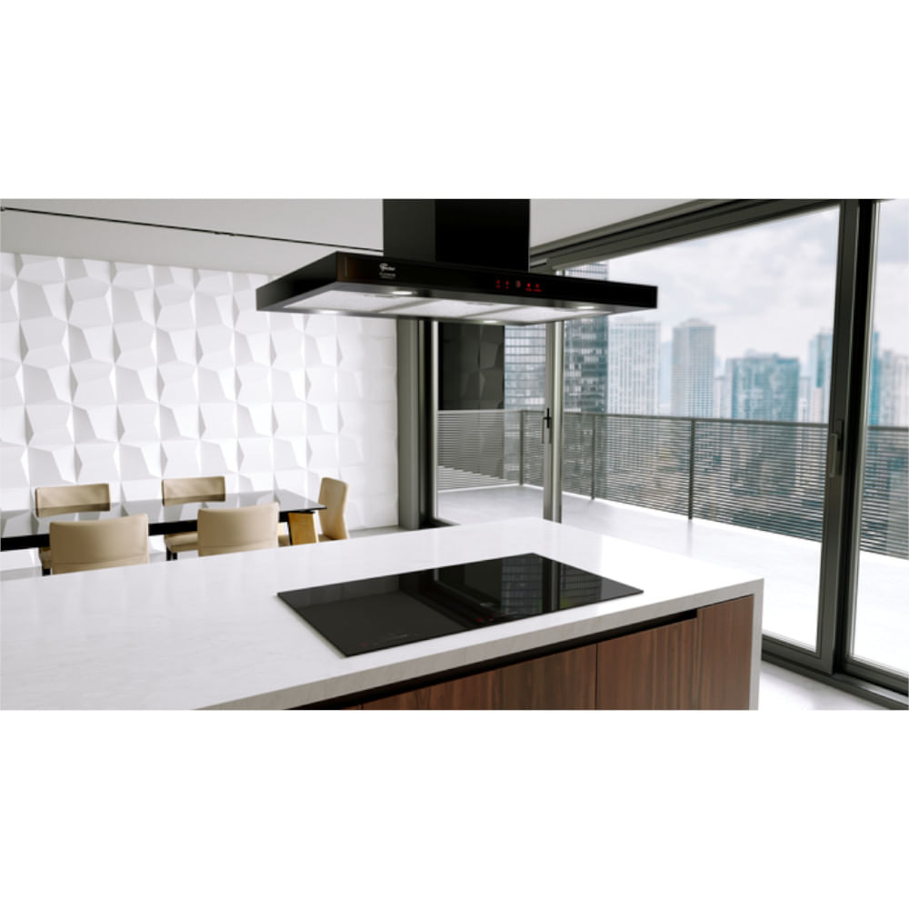 Cooktop Fischer 6 Bocas Indução SmartZone Preto